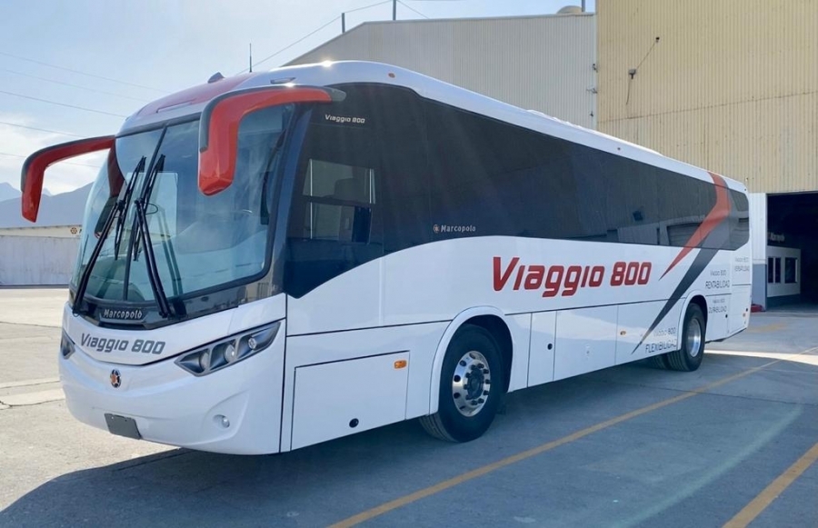 Hotsite - Comienzo - Viaggio 800 - Marcopolo Ônibus