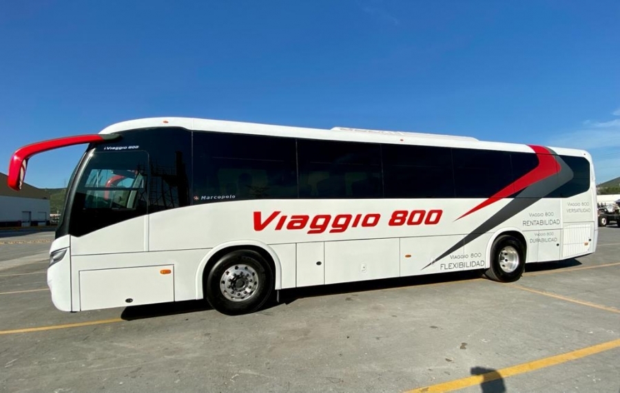 Hotsite - Comienzo - Viaggio 800 - Marcopolo Ônibus