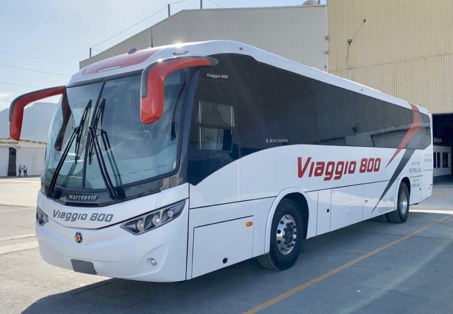 Hotsite - Comienzo - Viaggio 800 - Marcopolo Ônibus