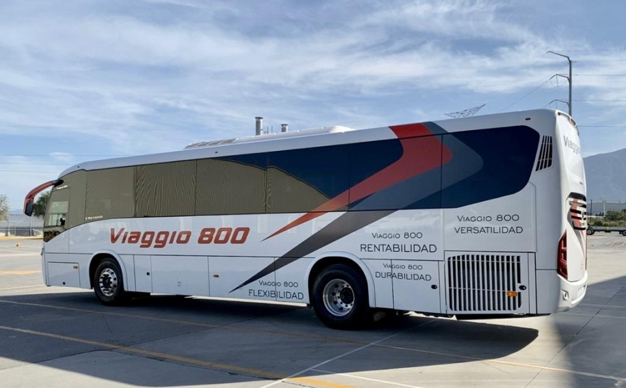 Hotsite - Comienzo - Viaggio 800 - Marcopolo Ônibus