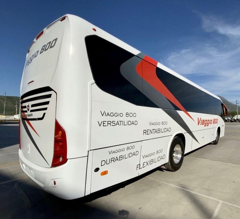 Hotsite - Comienzo - Viaggio 800 - Marcopolo Ônibus